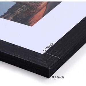 Accents | 1 Pack Black Picture Frame Set Gallery Frame Wall Collage Set ...